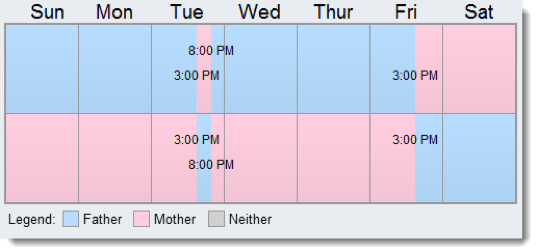 Different Custody Arrangements